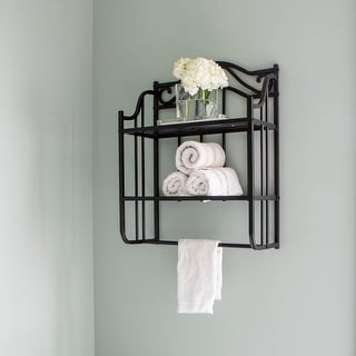 Juliette Bathroom Wall Shelf Space Saver - Bed Bath & Beyond - 31298537