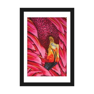 iCanvas "Flaming Flamingo" by Daniel Jean-Baptiste - Bed Bath & Beyond ...