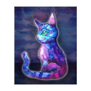 Space cat Illustrations Animals Cat Nature Night Art Print/Poster - Bed ...