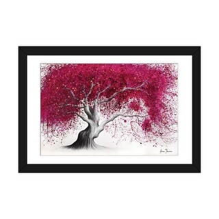 iCanvas "Glowing Magenta Tree" by Ashvin Harrison - Bed Bath & Beyond ...