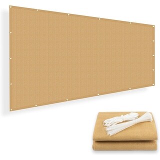 Custom Size 9x16 FT Sun Shade Screen Fabric with Grommets for Pergola ...