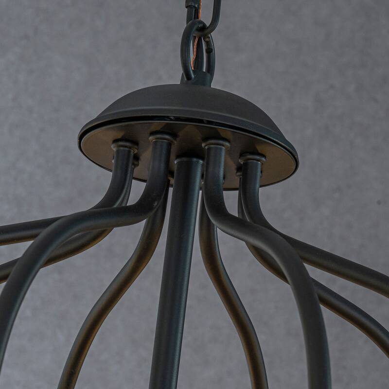 CraftHome 26'' 8-Light Modern Candelabra Chandelier For Living Room ...