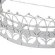 Decorative Metal Curtain or Canopy Crown - 29.0"L x 13.8"W x 7.9"H ...