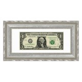 Dollar Bill Frame For Your First Dollar Decorative Silver Traditional ...