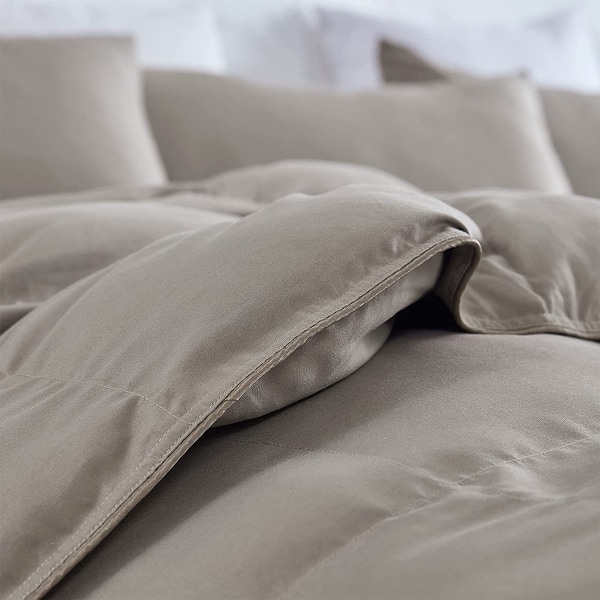 Snorze® Cloud Comforter Set - Coma Inducer® Oversized Bedding in Bronze ...