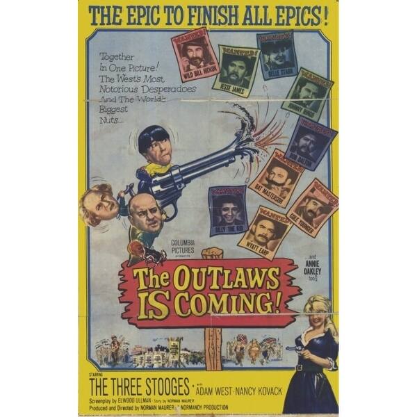The Outlaws Is Coming Movie Poster (11 X 17) Item Movae2184 - Bed Bath ...