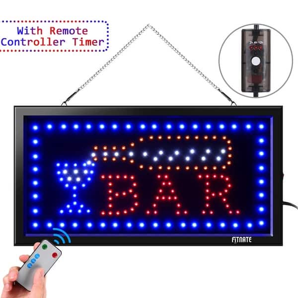Business Bar Sign Advertisement Board Electric Display Sign LED Open ...