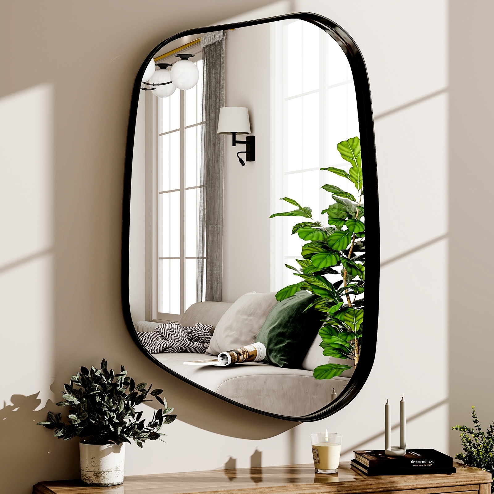 irregular black mirror