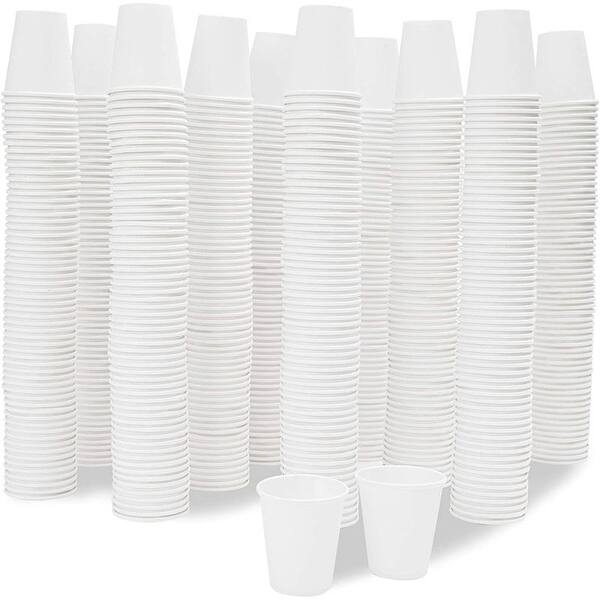 white paper cups