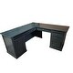 Talon Brands Coastal Executive L-Shape Desk - Bed Bath & Beyond - 35992628