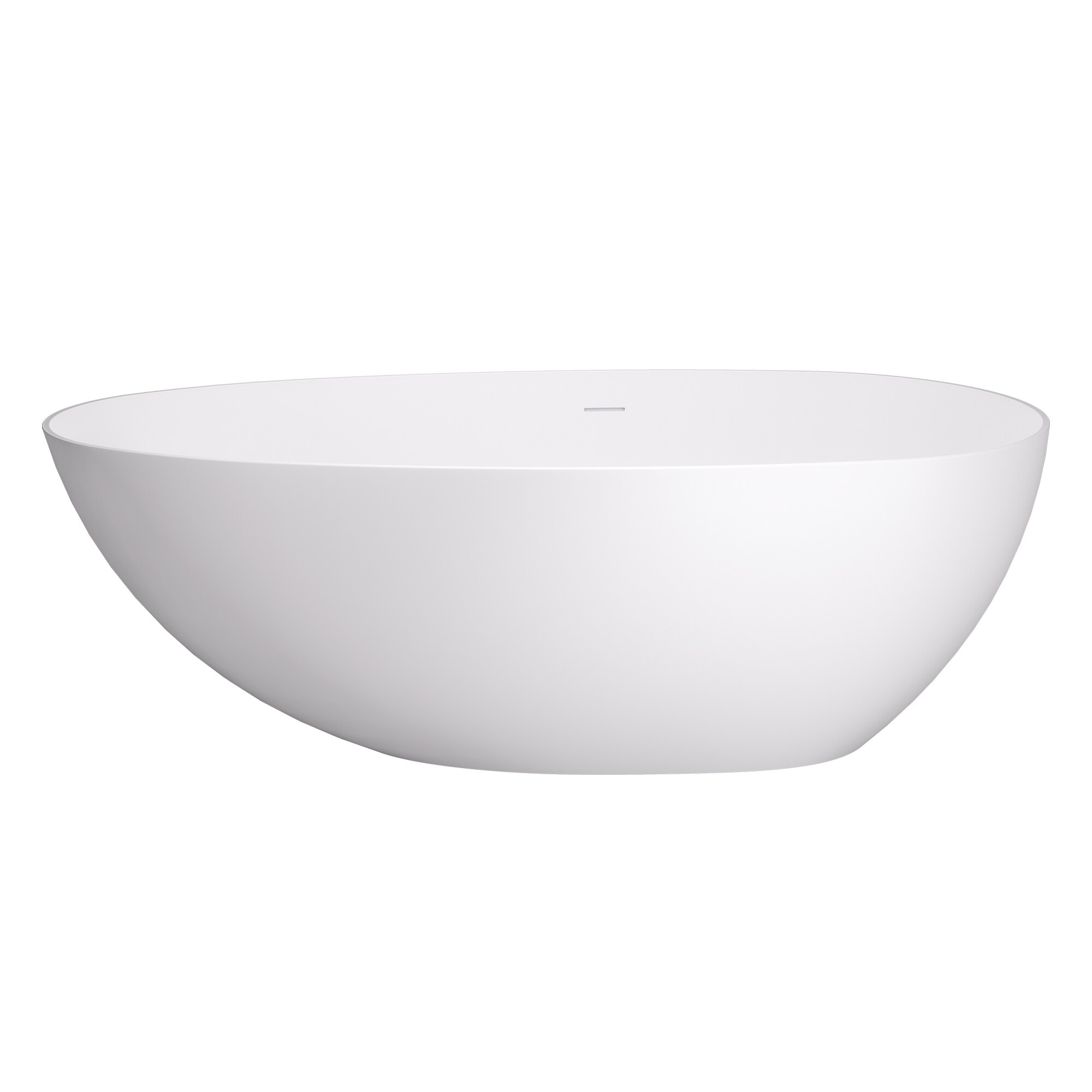 Alvana 69'' Freestanding Bathtub Solid Surface Soaking Tubs - On Sale ...