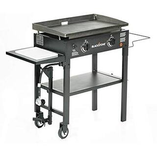 Blackstone 1853 Flat Top Gas Grill 2 Burner - 28 Inch. (Black) - Bed ...