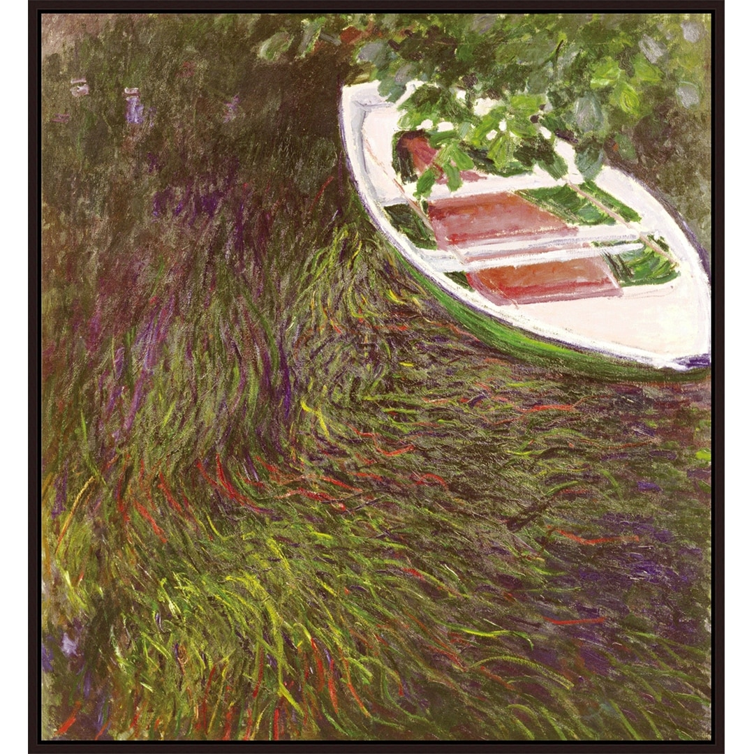 The Artist's Garden at Giverny by Claude Monet Giclee Print Oil ...