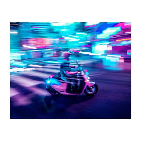Taipei City Taiwan Cyberpunk Cop Photography Vehicle Art Print/Poster ...
