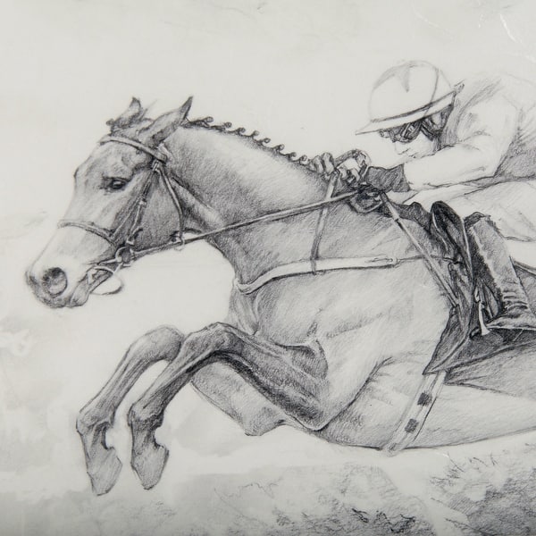 horse racing framed prints