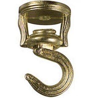 Stanley Hardware 274-902 Swag Hooks, Brass, 2" - Bed Bath & Beyond ...