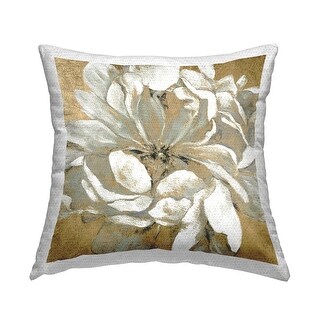 Stupell Abstract White Magnolia Blossom Flower Petals Printed Outdoor ...