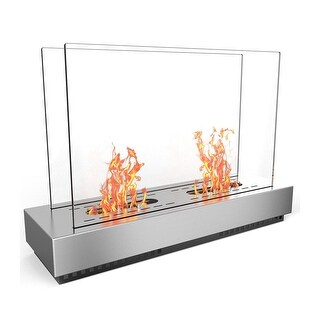 Moda Flame Stainless Steel Phoeni x Ventless Free Standing Ethanol ...