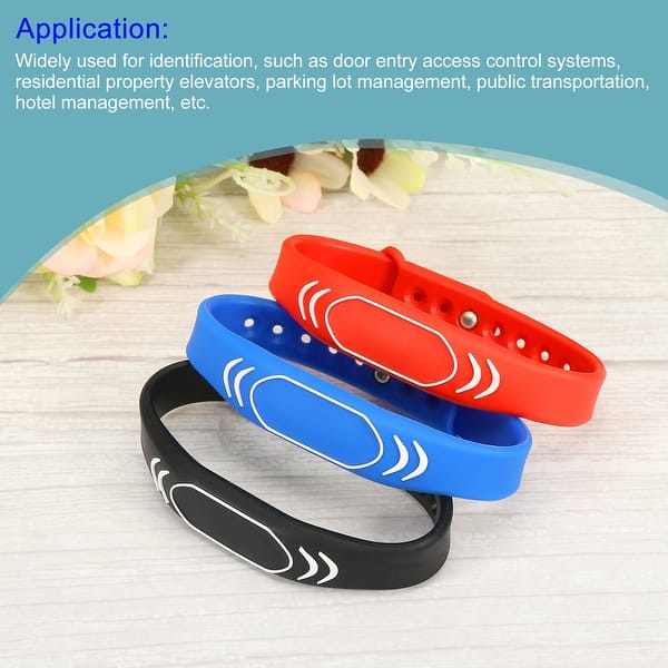 ID Card Key Wristband RFID Proximity 125KHz TK4100 Read Only Token Tag ...