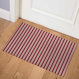 CLASSIC STRIPE RED Doormat By Kavka Designs - Bed Bath & Beyond - 31257056