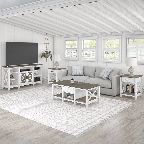 4 piece coffee table set with tv stand store