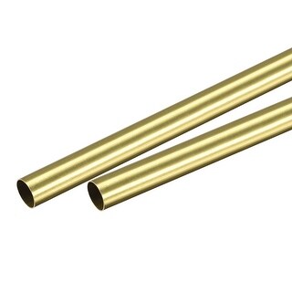 Round Tube 9mm OD 0.25mm Wall Thickness 300mm Length Pipe Tubing 2Pcs ...