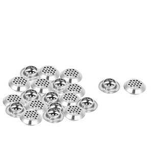 21mm Bottom Dia Perforated Round Mesh Air Vents Ventilation Louvers ...