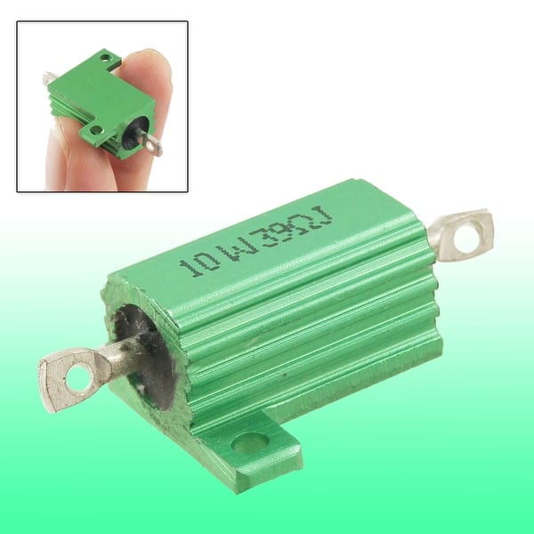 Green 10 Watt 39 Ohm 5% Aluminum Shell Wire Wound Resistor - Bed Bath ...