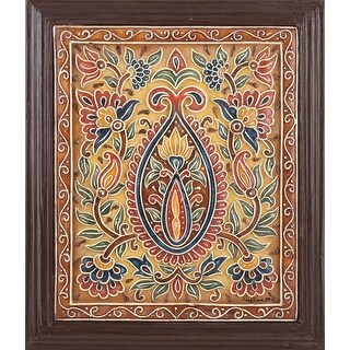 Novica Handmade Floral Explosion I Marble Wall Art - Bed Bath & Beyond ...