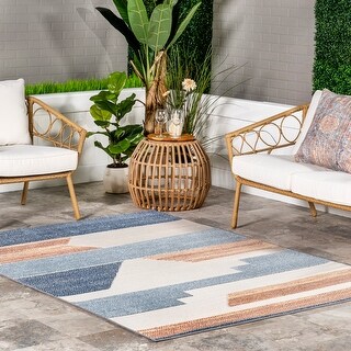 Brooklyn Rug Co Oaklyn Contemporary Indoor/Outdoor Area Rug - Bed Bath ...