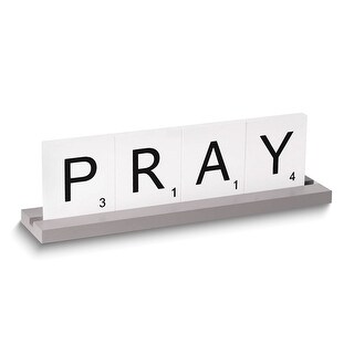 Curata Pray Removable Wooden Letter Tiles Sign - Bed Bath & Beyond ...