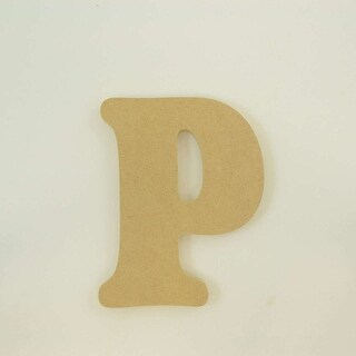 1 Pc, 12 X 1/2" MDF Letter "p" in The Goudy Heavy Font Lower Case ...