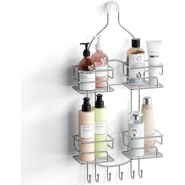 Bathroom Shower Rack Hanger with Hooks for Razors - Bed Bath & Beyond ...