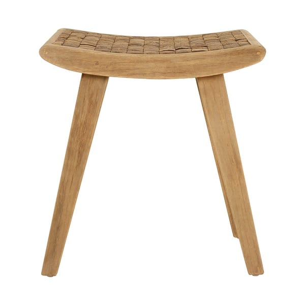 Jaime Natural Coconut Shell Stool by East at Main - On Sale - Bed Bath ...
