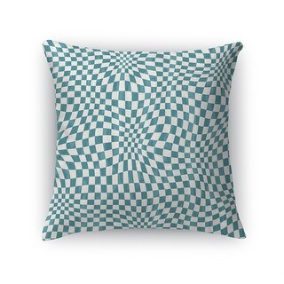 PSYCHEDELIC PUCKER TEAL Accent Pillow By Kavka Designs - Bed Bath ...