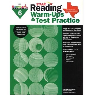 Staar Read Warm Ups Test Prac Gr 6 - Bed Bath & Beyond - 22140129
