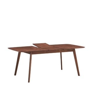 Nova Extension 59 to 74.75" Dining Table Walnut Finish - Bed Bath ...