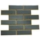The Tile Life Athena 2 x 6 Subway Matte Glass Mosaic Wall Tile - Bed ...