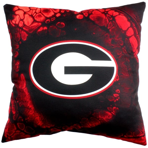 Georgia Bulldogs 2 Sided 16" Decorative Pillow, Made in the USA - On ...