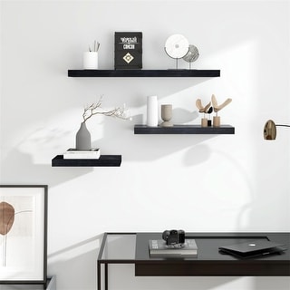 Floating Shelves 9 Inch Deep Wall Shelf for Decor & Storage - 9"D x 36 ...