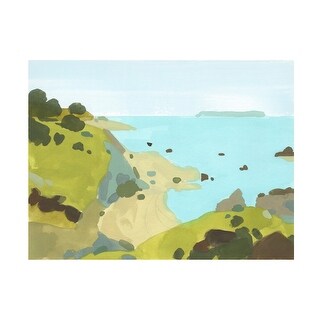 Jacob Green 'Coastal Inlet I' Canvas Art - Bed Bath & Beyond - 39539527