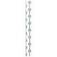 Bridgeport Adjustable Acrylic Decorative Slat Wall Panel Kit (contains ...