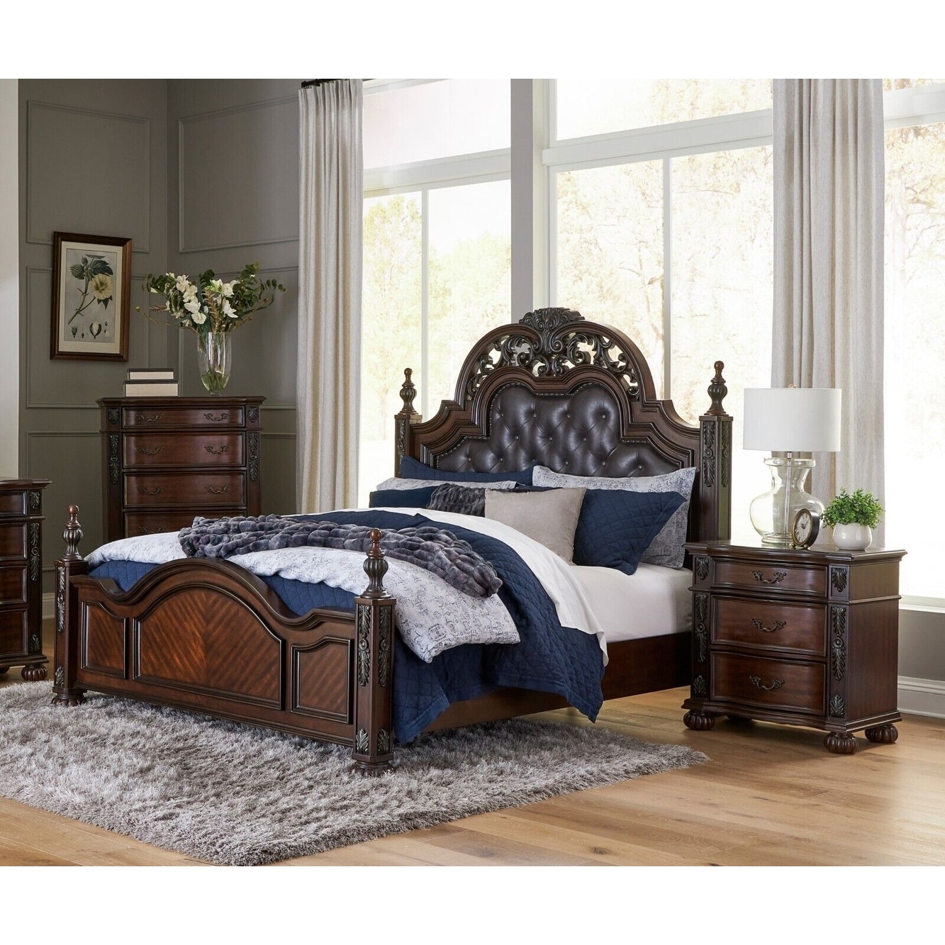 Cherry Finish Bedroom Sets - Bed Bath & Beyond