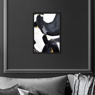 Oliver Gal 'Amani' Abstract Black Wall Art Canvas Print - Bed Bath ...
