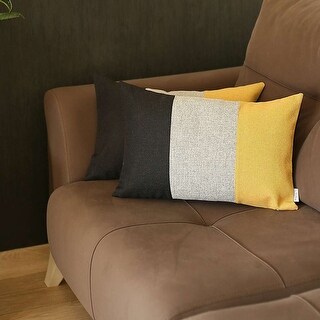 Set of 2 Segmented Lumbar Pillow Covers - Bed Bath & Beyond - 34261173