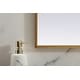 Indigo Home Metal Frame Arch Mirror 42x30 Inch - Bed Bath & Beyond ...