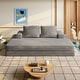 Oversized Folding Sleeper Sofa Bed Convertible Chaise Lounge w/2 ...