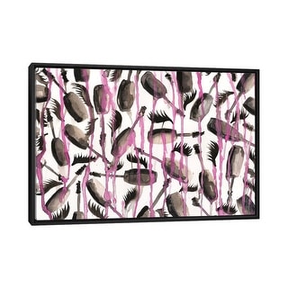 iCanvas "Mascara Drip" by Kahri Framed - Bed Bath & Beyond - 37042541