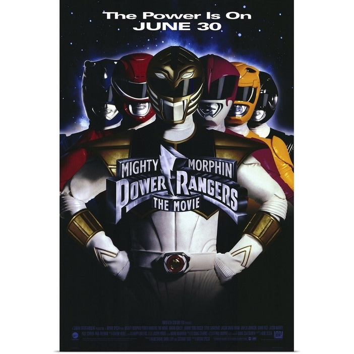 Mighty Morphin Power Rangers The Movie Poster