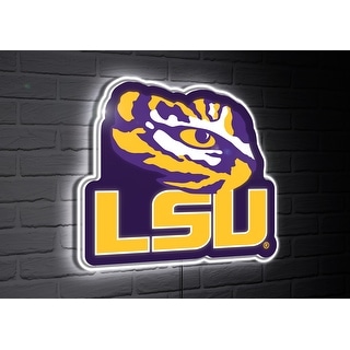 LSU Tigers Team Logo LED Wall Decor Lighted Sign - Bed Bath & Beyond ...